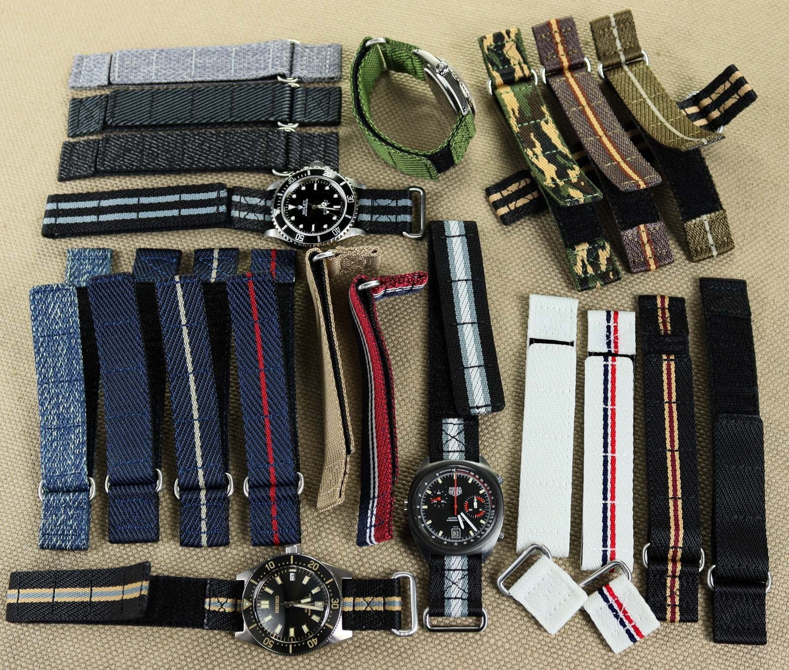 Velcro Watch Bands | 16mm–24mm | CNS Watch Bands