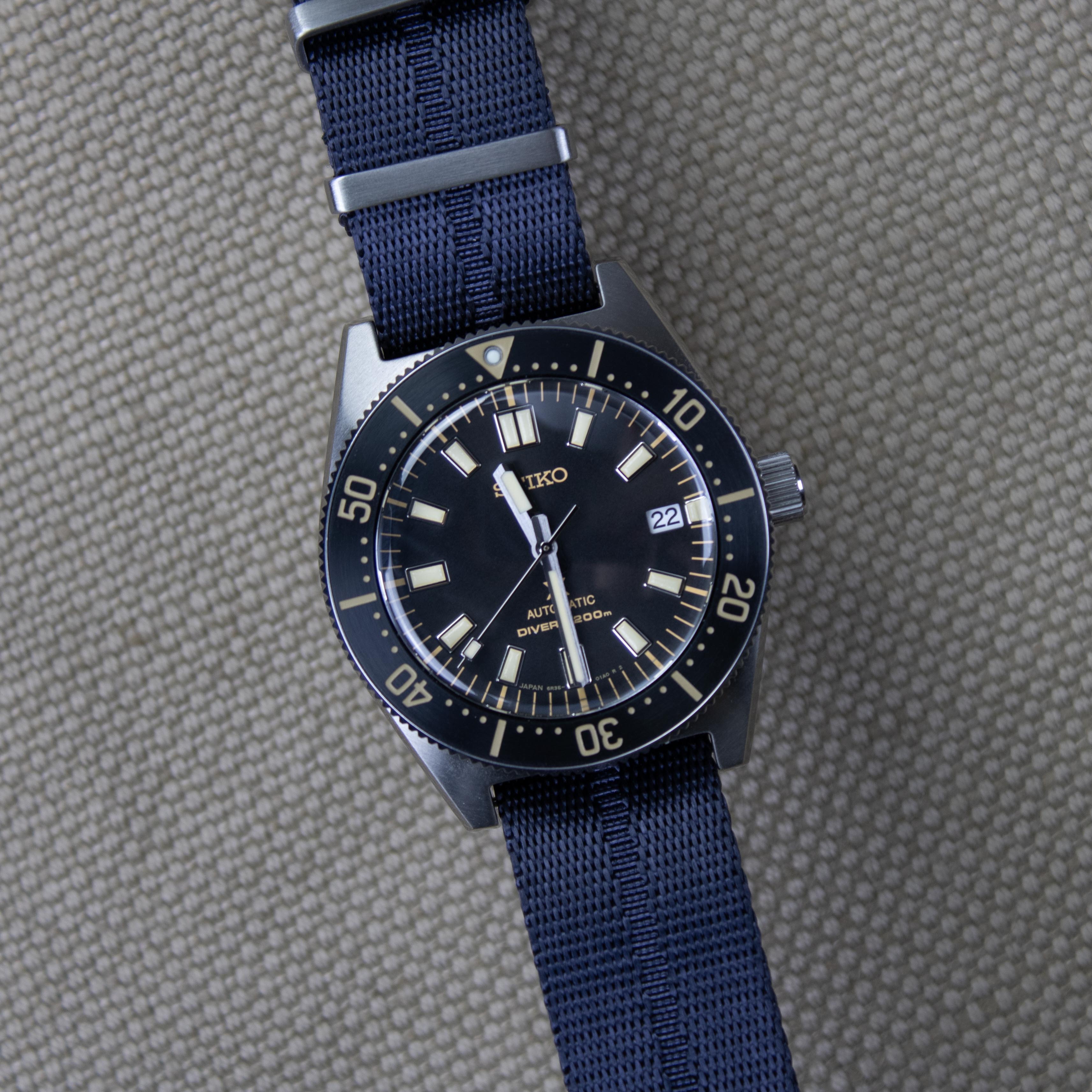 Our new Adjustable watch strap Solid Midnight - CNS Watch Bands