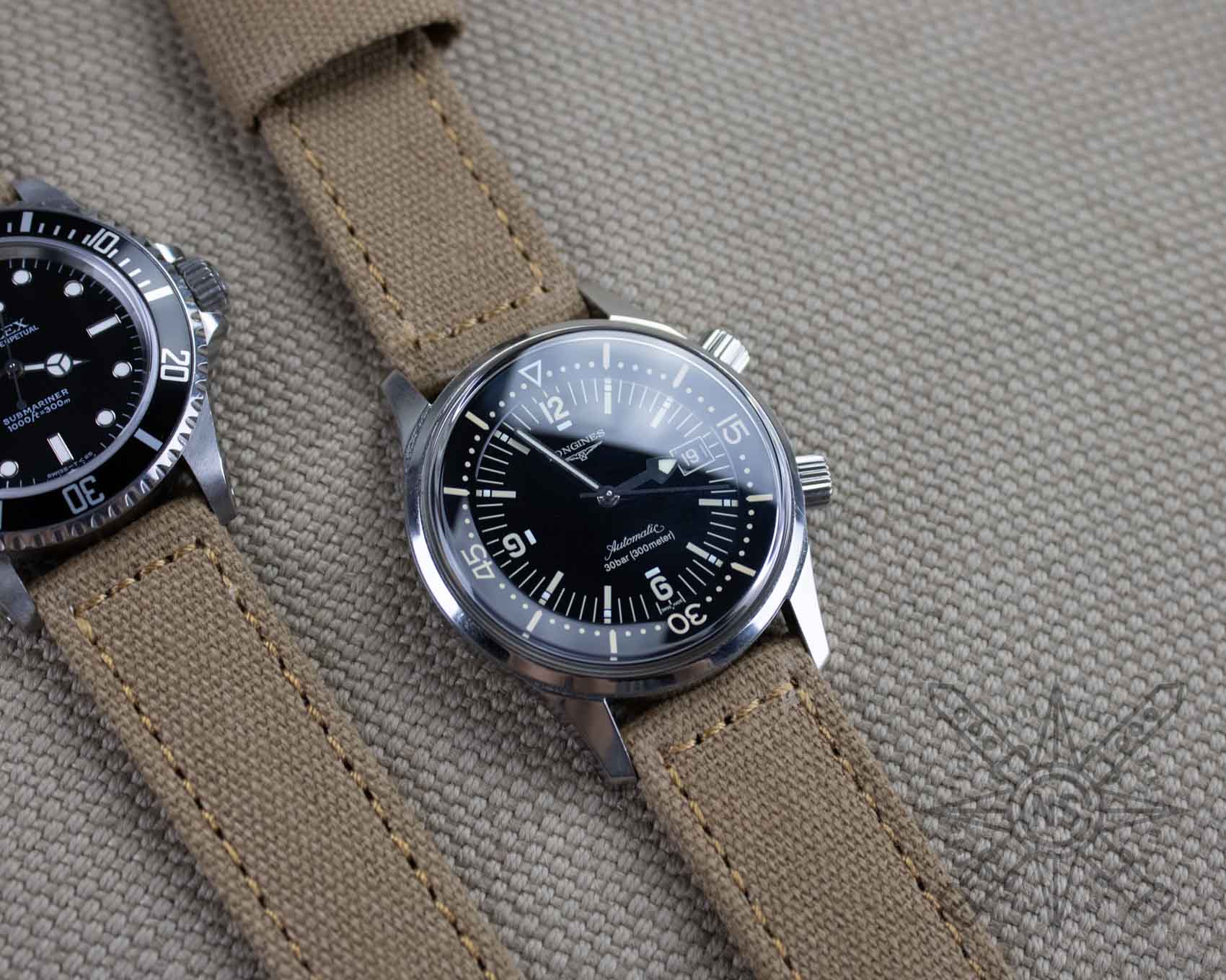 Why the Khaki Canvas Watch Strap is Perfect for Dive Watches - CNS ...