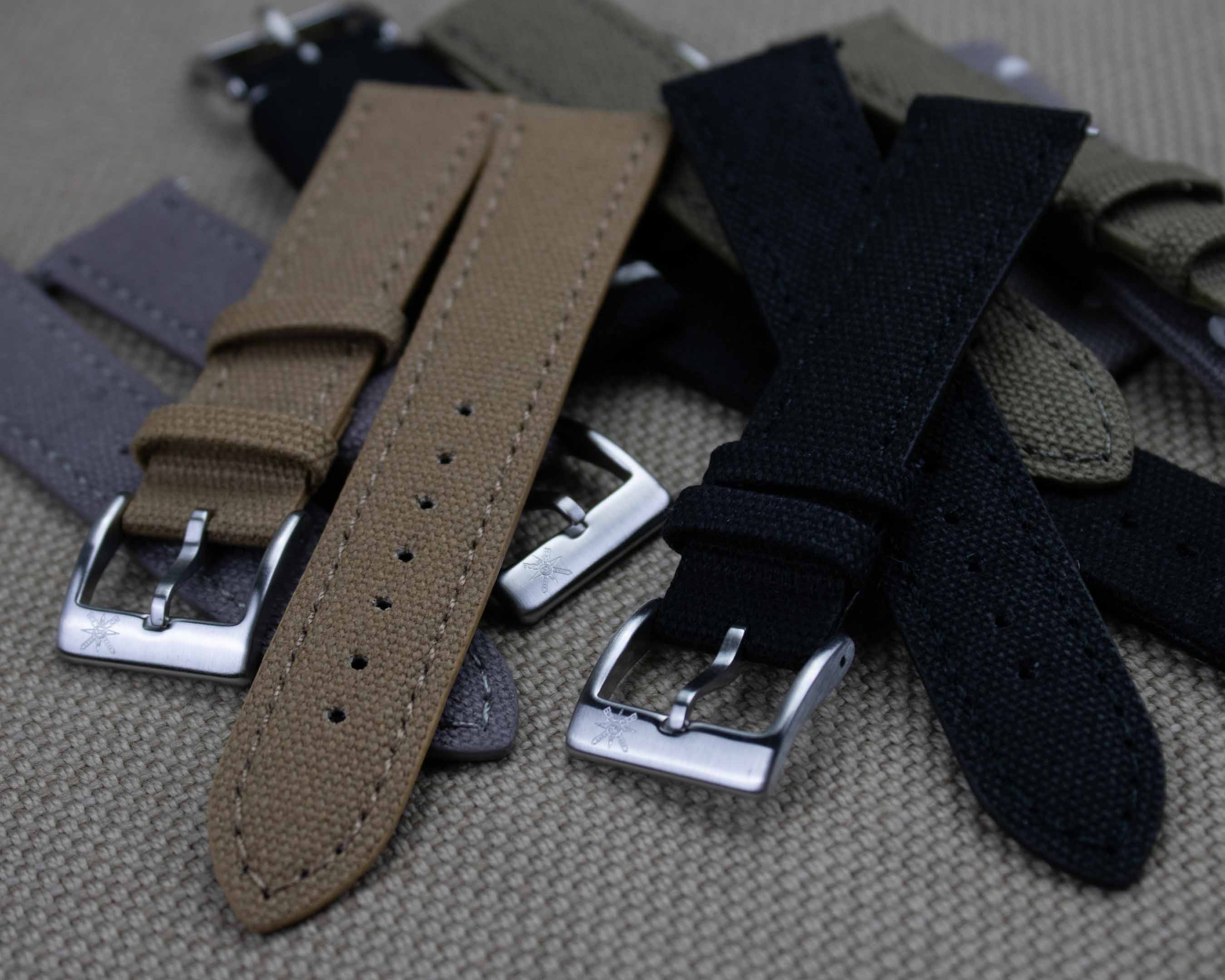 Rugged Elegance: The Benefits of Canvas Watch Straps for Military and ...
