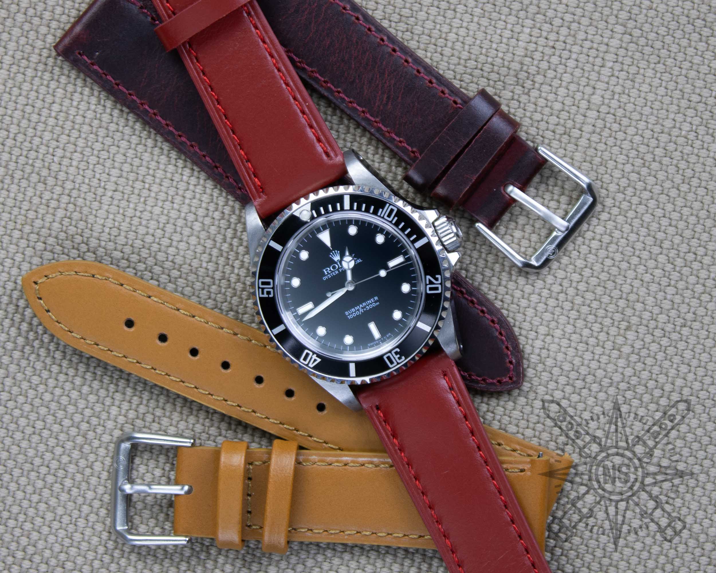 Elevate Your Style with CNS Watch Bands' Classic Oxblood Leather Strap ...