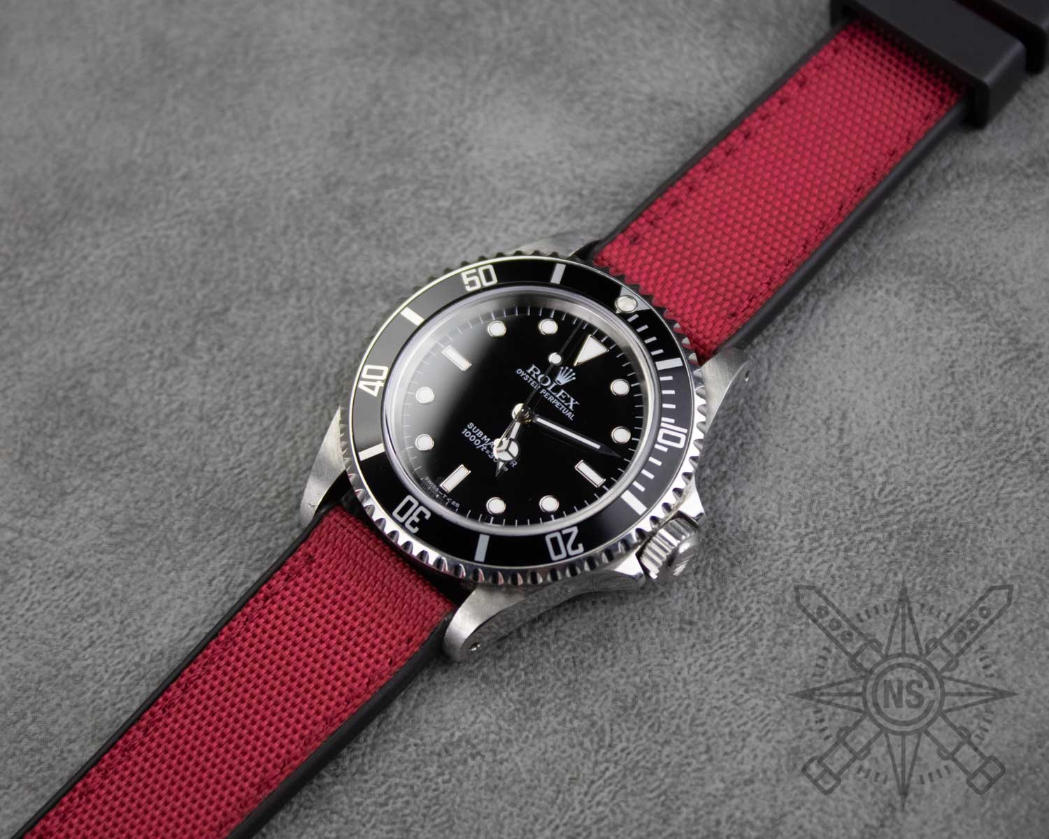 Why a Red Sailcloth Watch Strap is the Perfect Choice for Your Watch ...