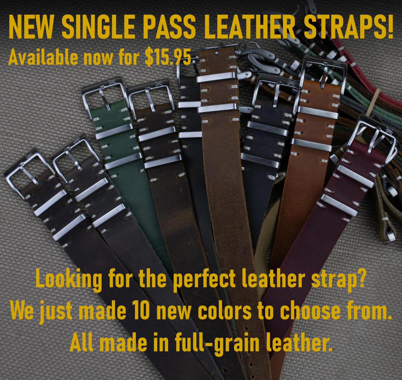 Premium Leather Watch Straps - Quality & Comfort Redefined - CNS Watch ...