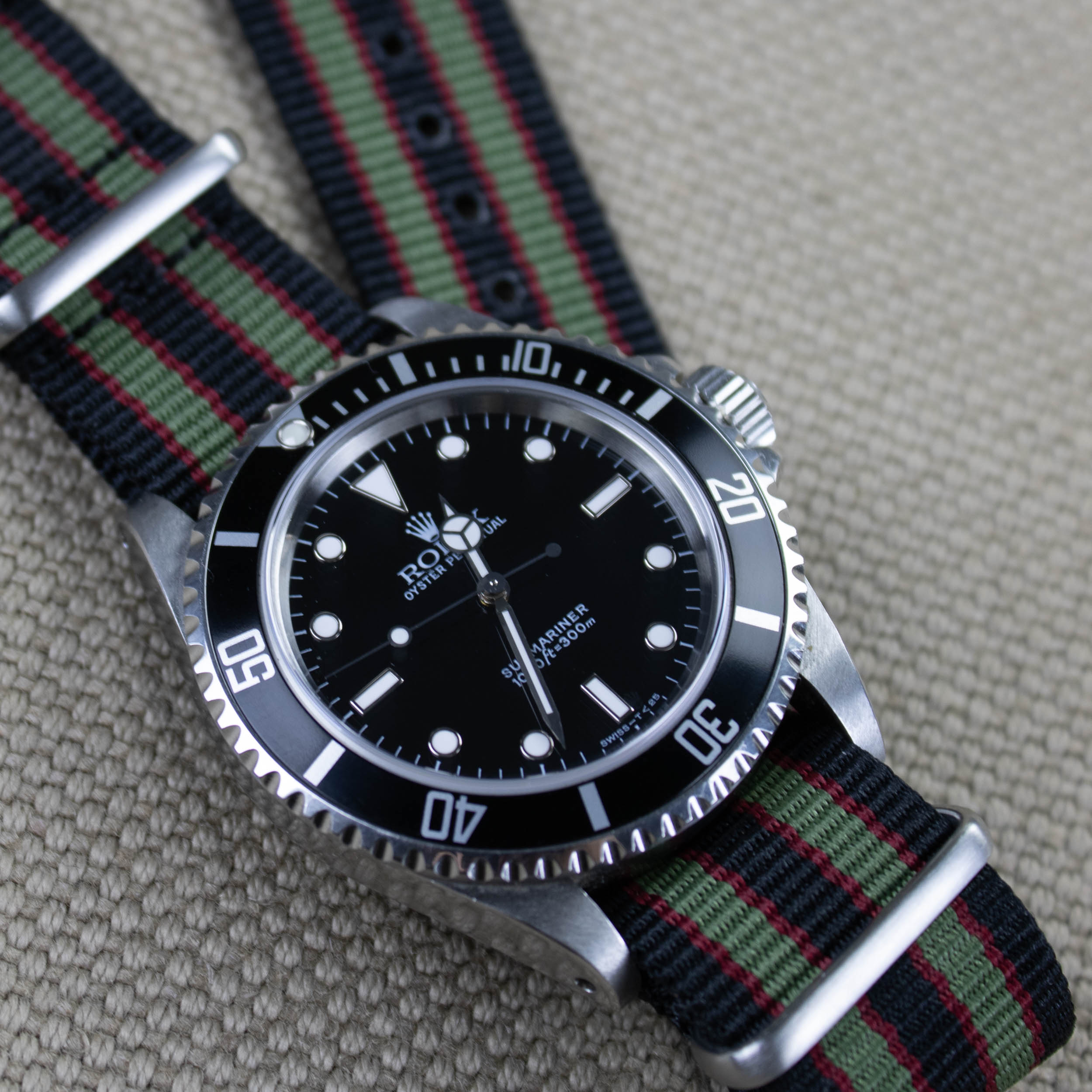 Rolex Submariner on the new Original "James Bond" watch strap - CNS ...