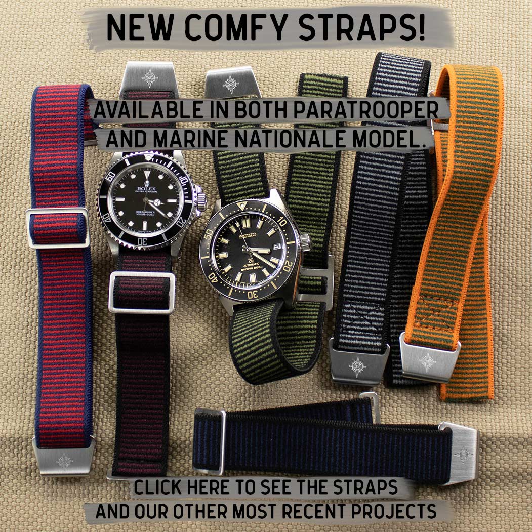 Soaring Style: The Allure of Paratrooper Watch Straps - CNS Watch Bands
