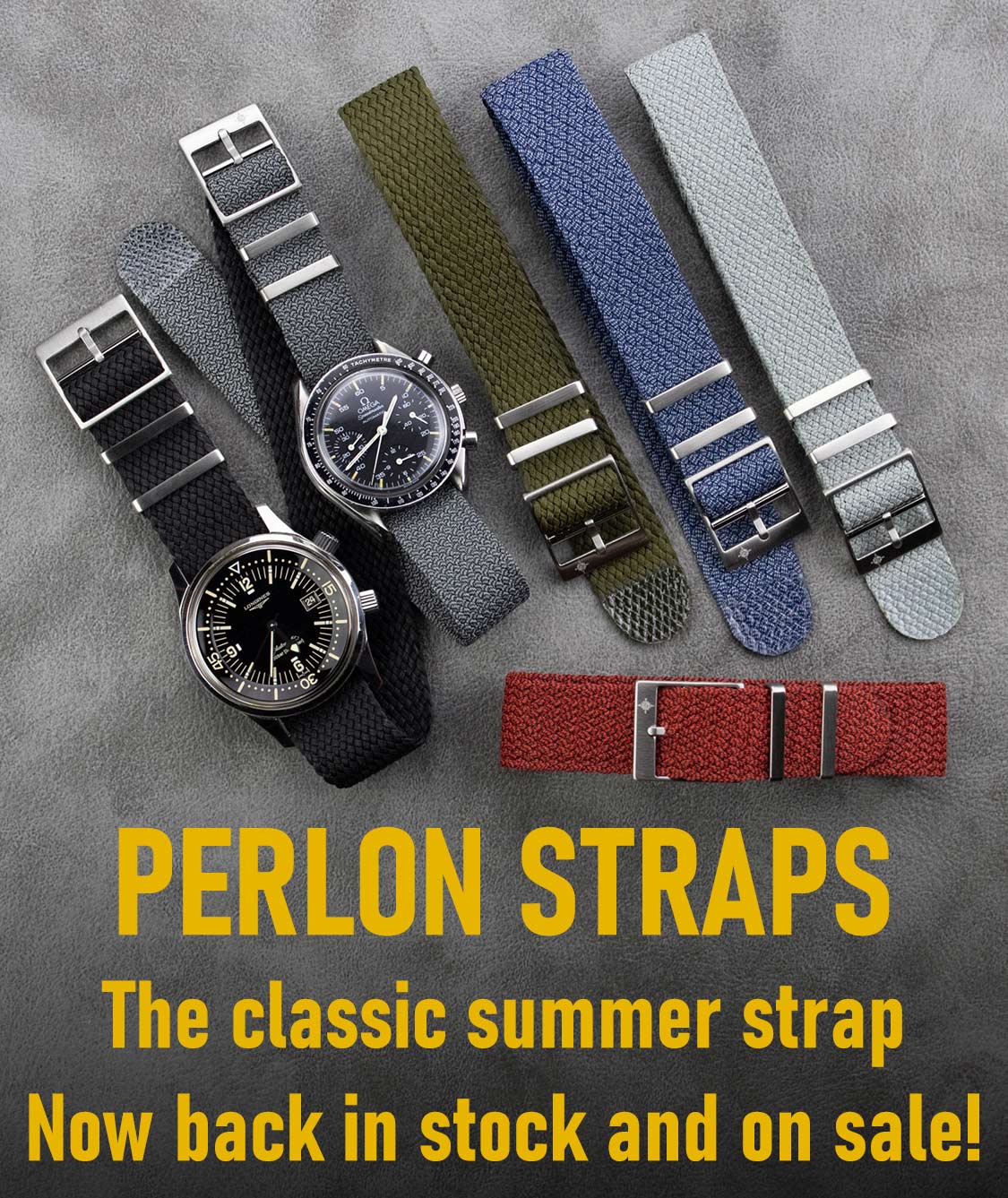 Discover the Best Perlon Watch Straps - CNS Watch Bands