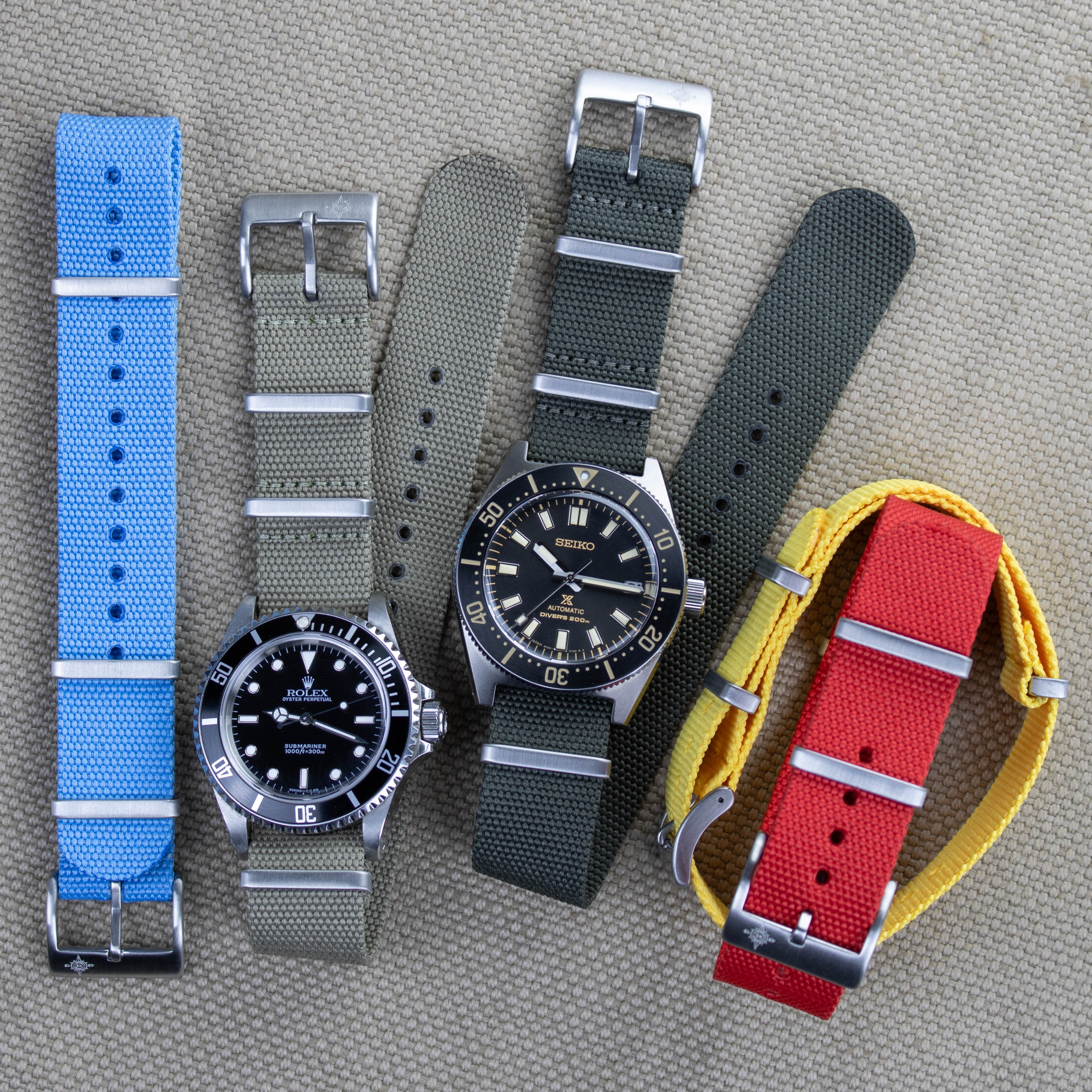 New Premium watch straps in poping colors - CNS Watch Bands