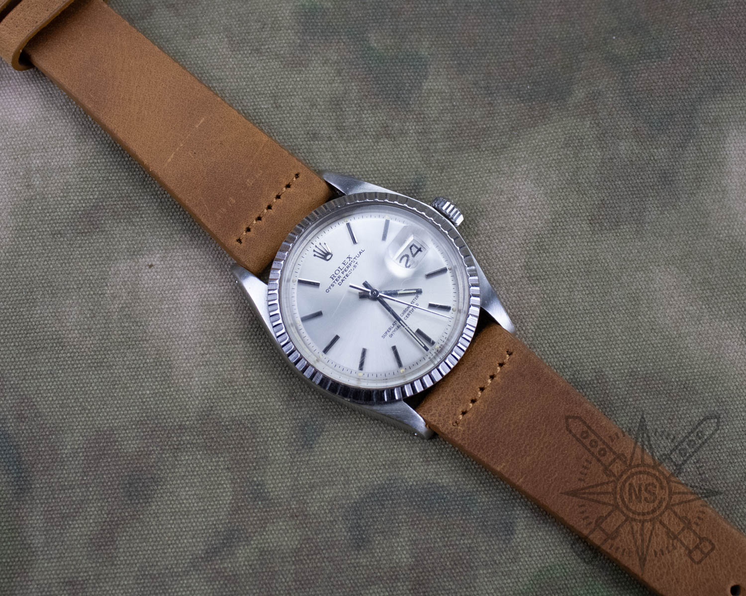 The Perfect Leather Band for Vintage Watches Like the Rolex Datejust ...