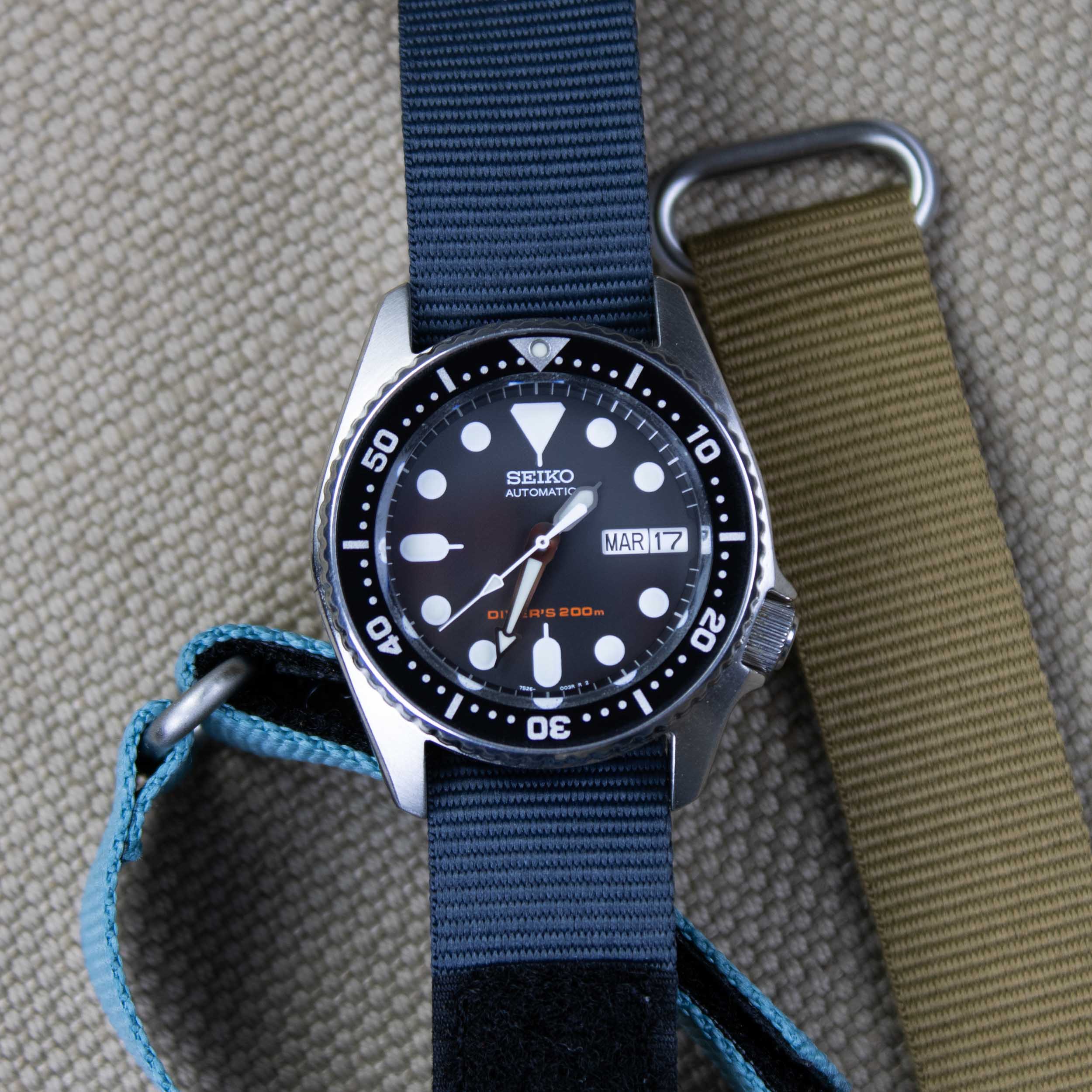 Enhance Your Seiko SKX Watch with Velcro Watch Bands: A Perfect Match ...