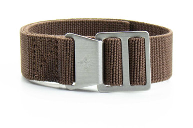 Paratrooper Watch Strap Brown – Classic Military Fit