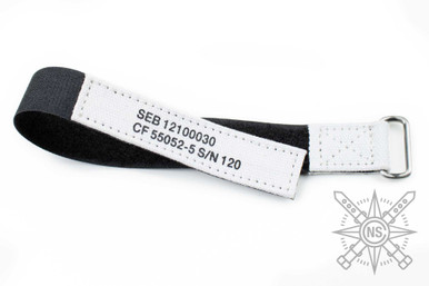 NASA Watch Strap White Canvas Coded – Space Style