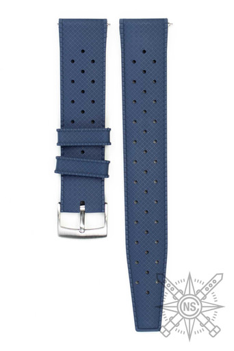 Navy Blue Tropical Style Watch Strap – Classic & Rugged