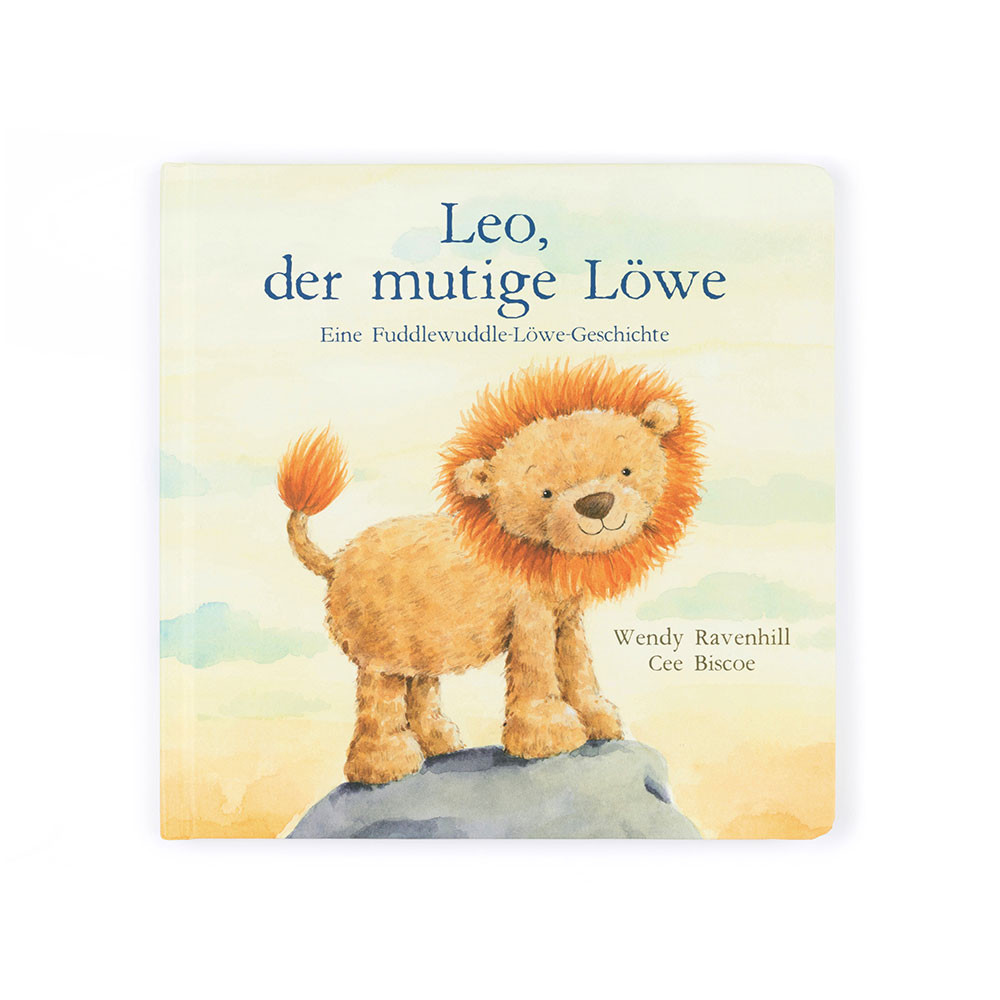 Leo, Der Mutige Lowe Buch and Fuddlewuddle Lion - Official Jellycat