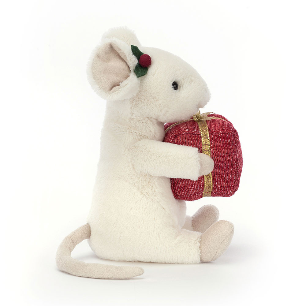 Merry Mouse Present - Official Jellycat