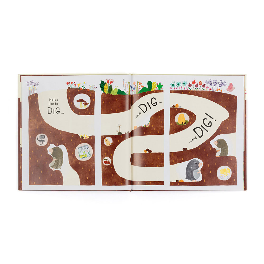 Muswell Mole and the Buried Treasure Book - Official Jellycat