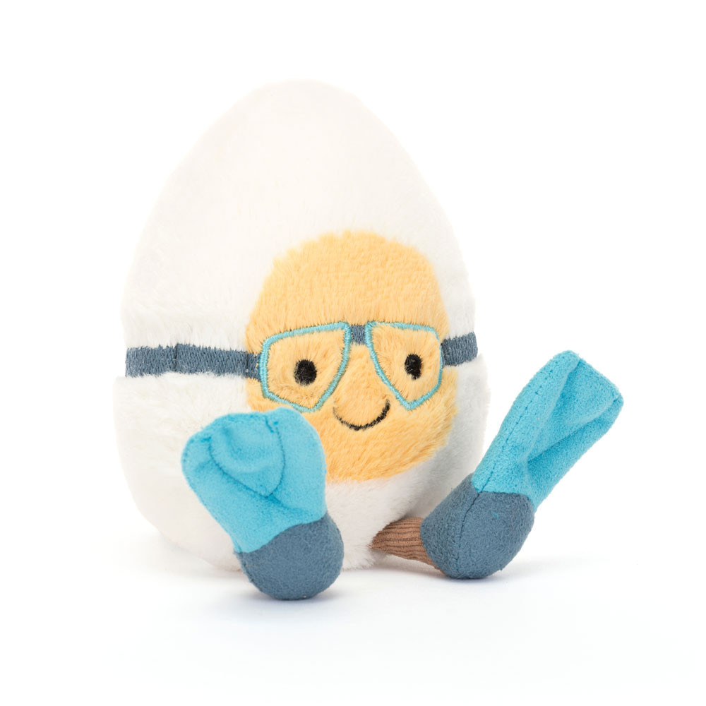 Amuseables Boiled Egg Scuba - Official Jellycat