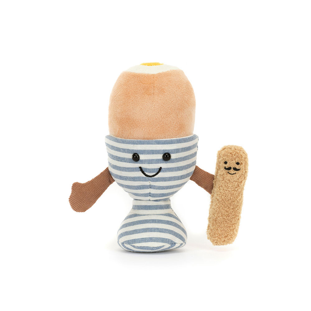 Amuseables Eggetha Egg and Lance Soldier - Official Jellycat