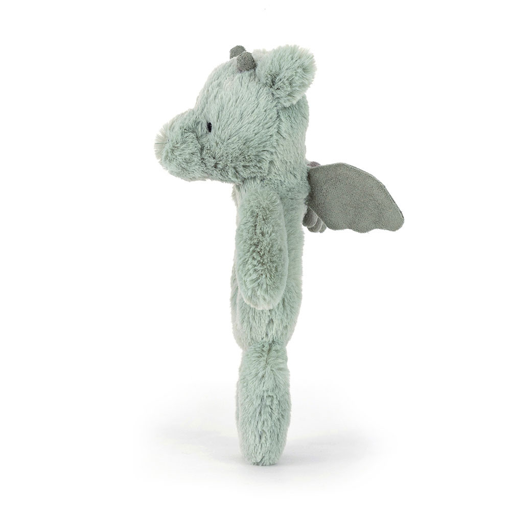 Bashful Dragon Ring Rattle - Official Jellycat