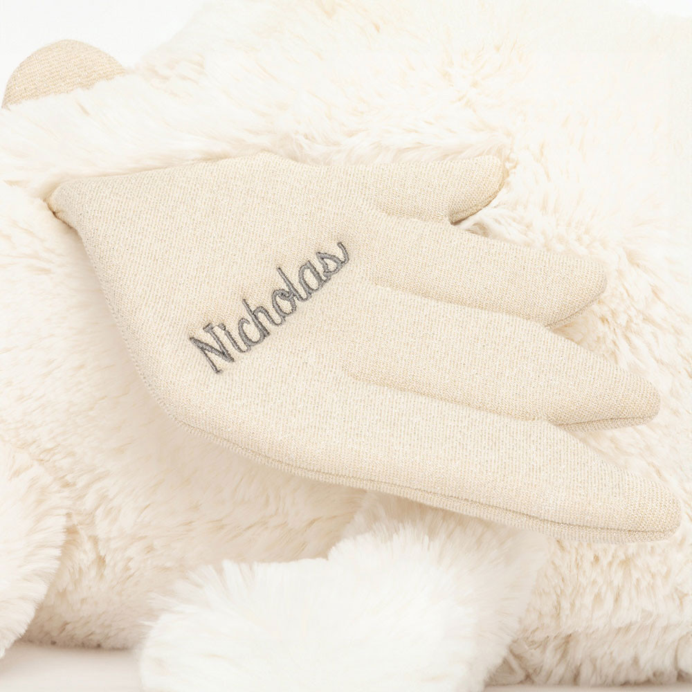 Personalised Snow Dragon Huge - Official Jellycat