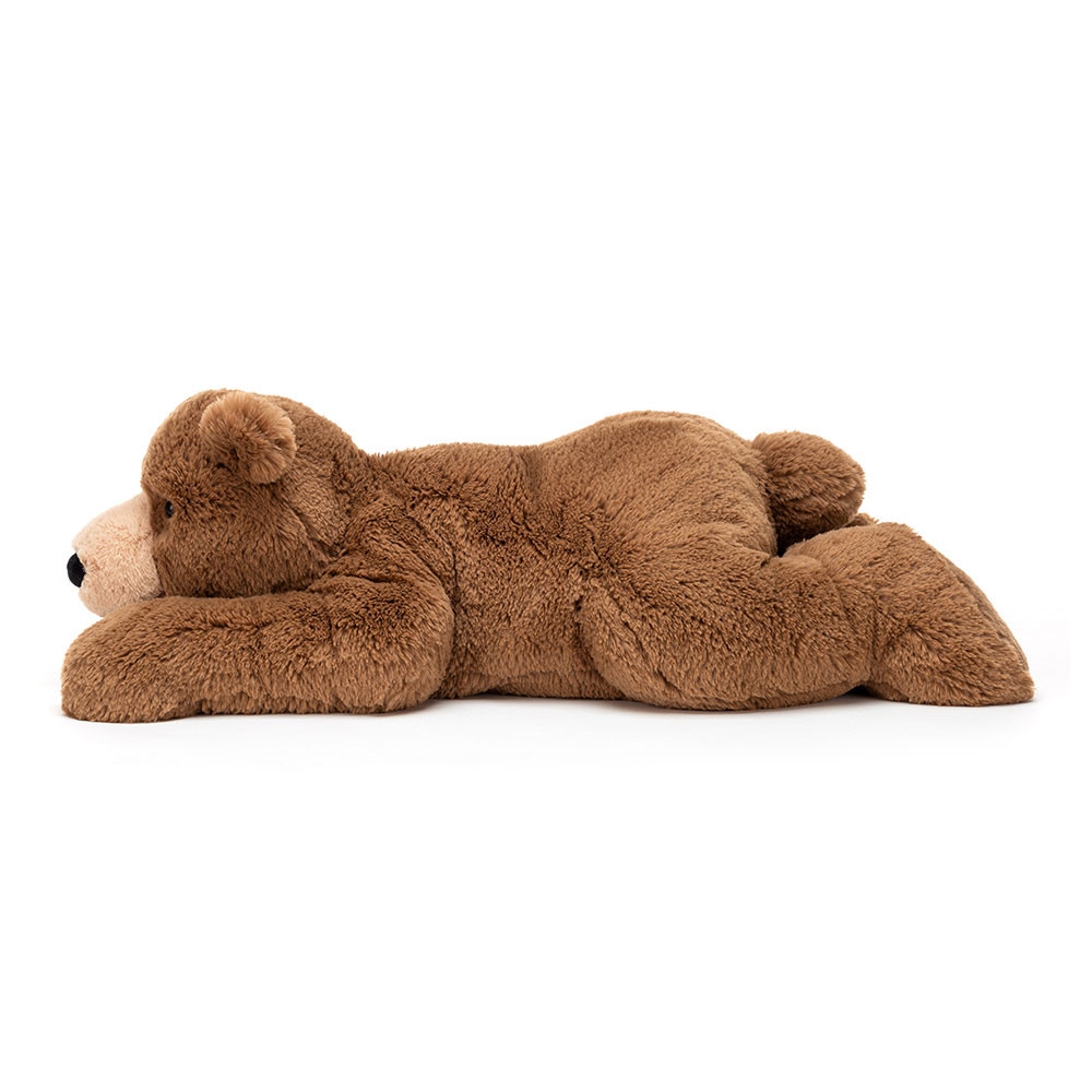 Woody Bear Lying - Official Jellycat