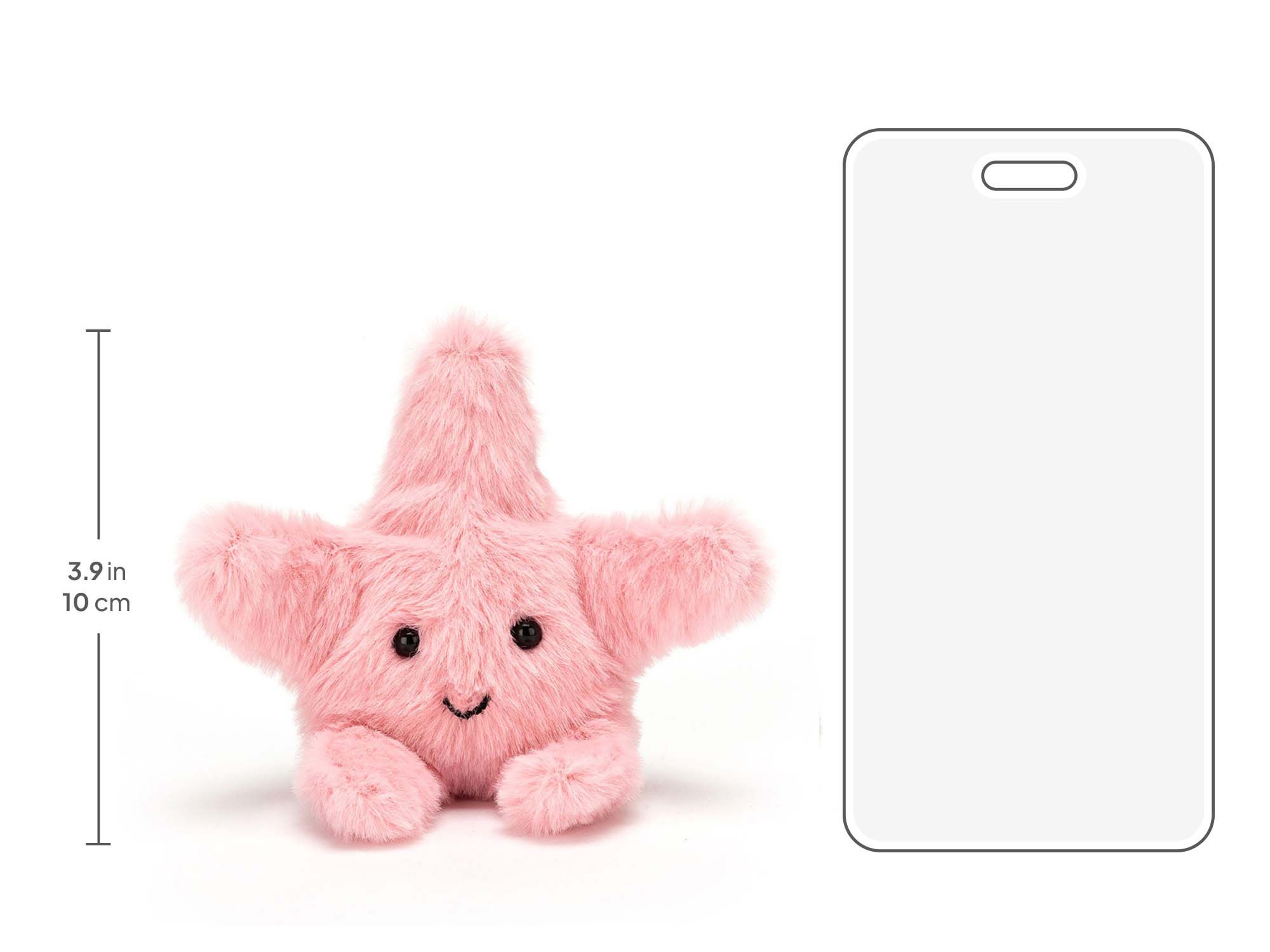Fluffy Starfish - Official Jellycat