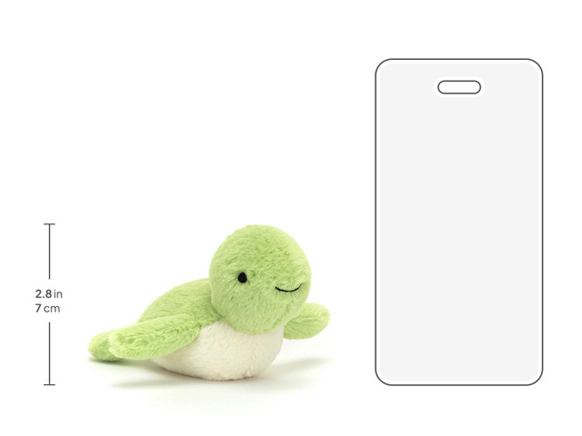Fluffy Turtle - Official Jellycat