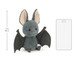Broox Bat - Official Jellycat