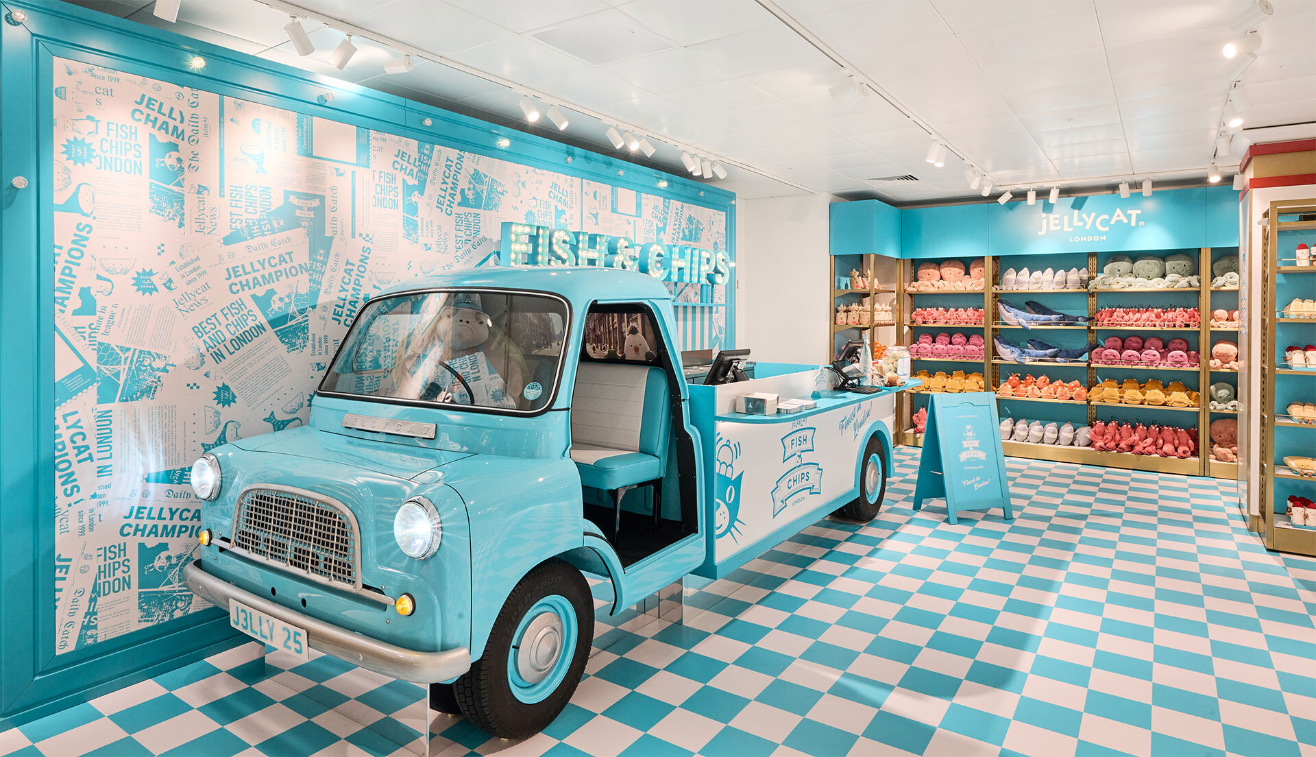 Jellycat London Fish and Chips Experience