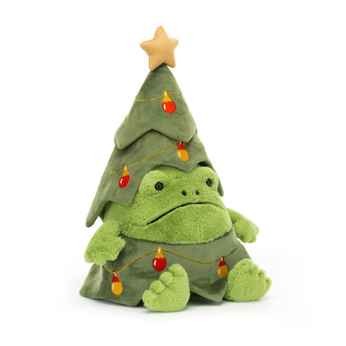 Christmas Tree Ricky Rain Frog - Official Jellycat