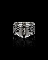Einherjar Viking Ring | Silver Viking Warrior Ring | NightRider Jewelry