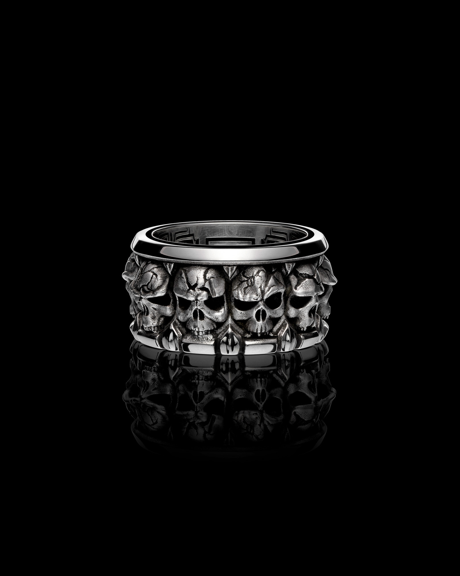 Biker Rings | Silver Biker Rings | Handcrafted by NightRider Jewelry