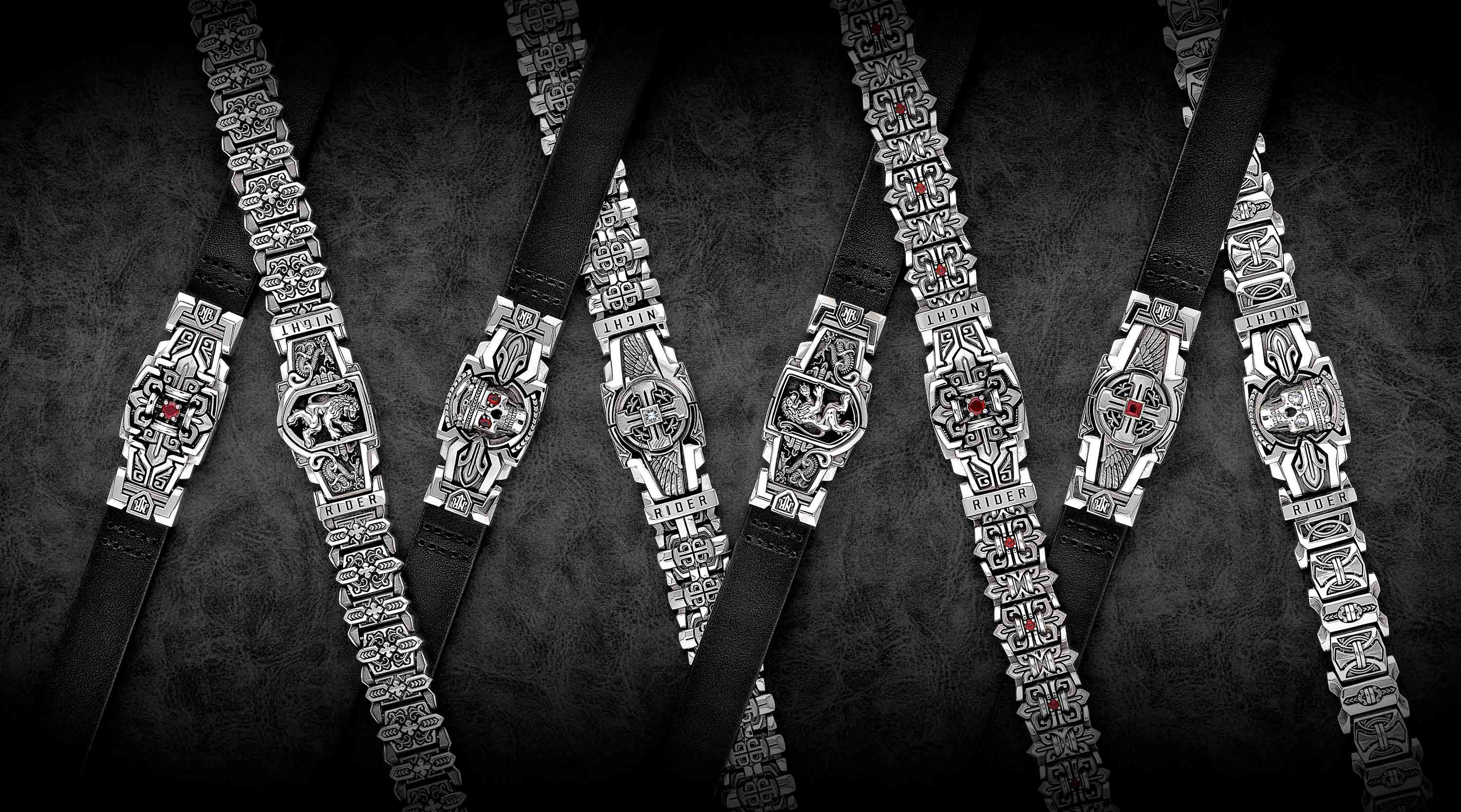 Interlock Bracelets: It's All in the Wrist - NightRider Jewelry