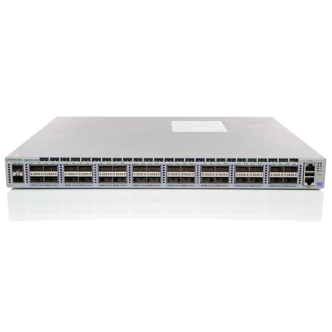 ARISTA DCS-7050CX3-32S-F 32x100GbE QSFP+ & 2xSFP+ switch