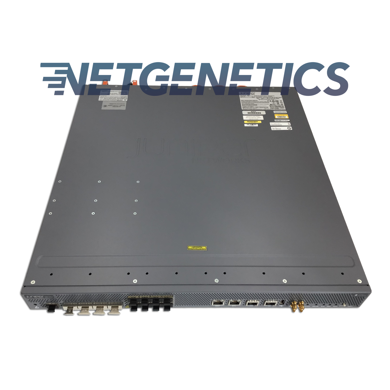 NEW Juniper MX204 / Dual AC Power / 8 x 10g and 4 x 100g ports / 1 year ...