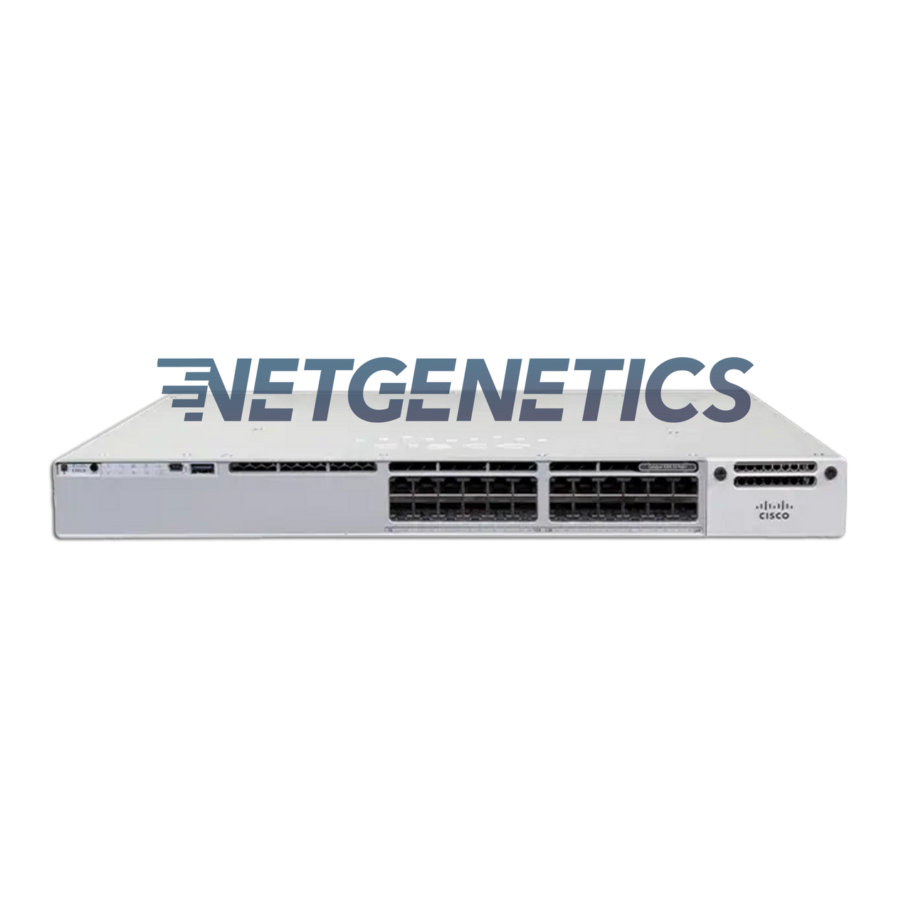 NEW Cisco C9300-24P-A 24x 1GB PoE+ RJ-45 1x Module Slot Switch