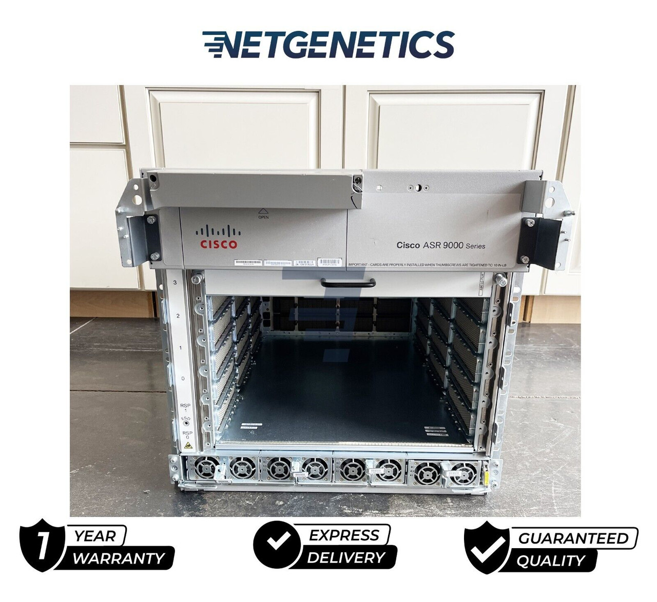 Cisco ASR-9006-AC-V2 4x Line Card Slot w/ PEM Version 2 Router Chassis