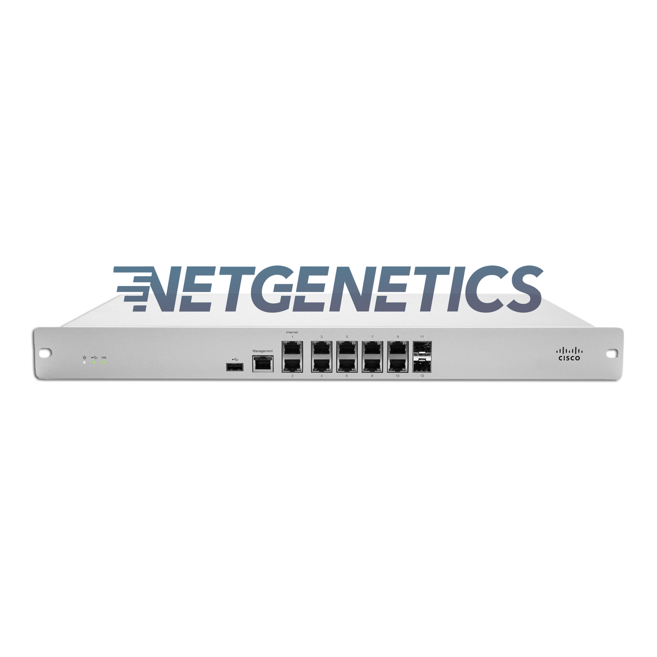 Cisco Meraki MX84-HW 500 Mbps 10x 1GB RJ-45 2x 1GB SFP Unclaimed Firewall