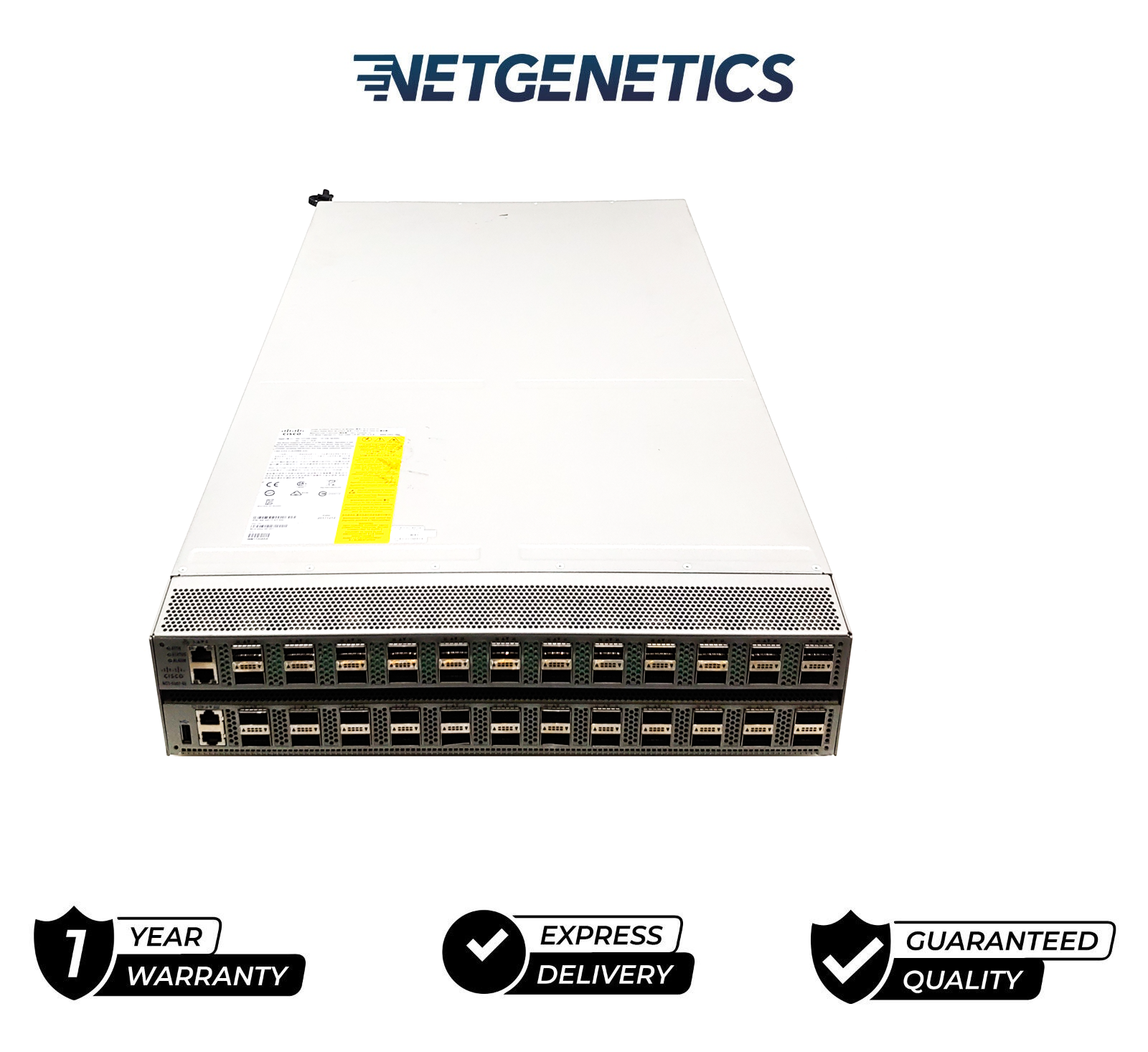 Cisco 8102-64H-O 64x100GbE QSFP28 Router with SONiC 8100 2 RU Chassis