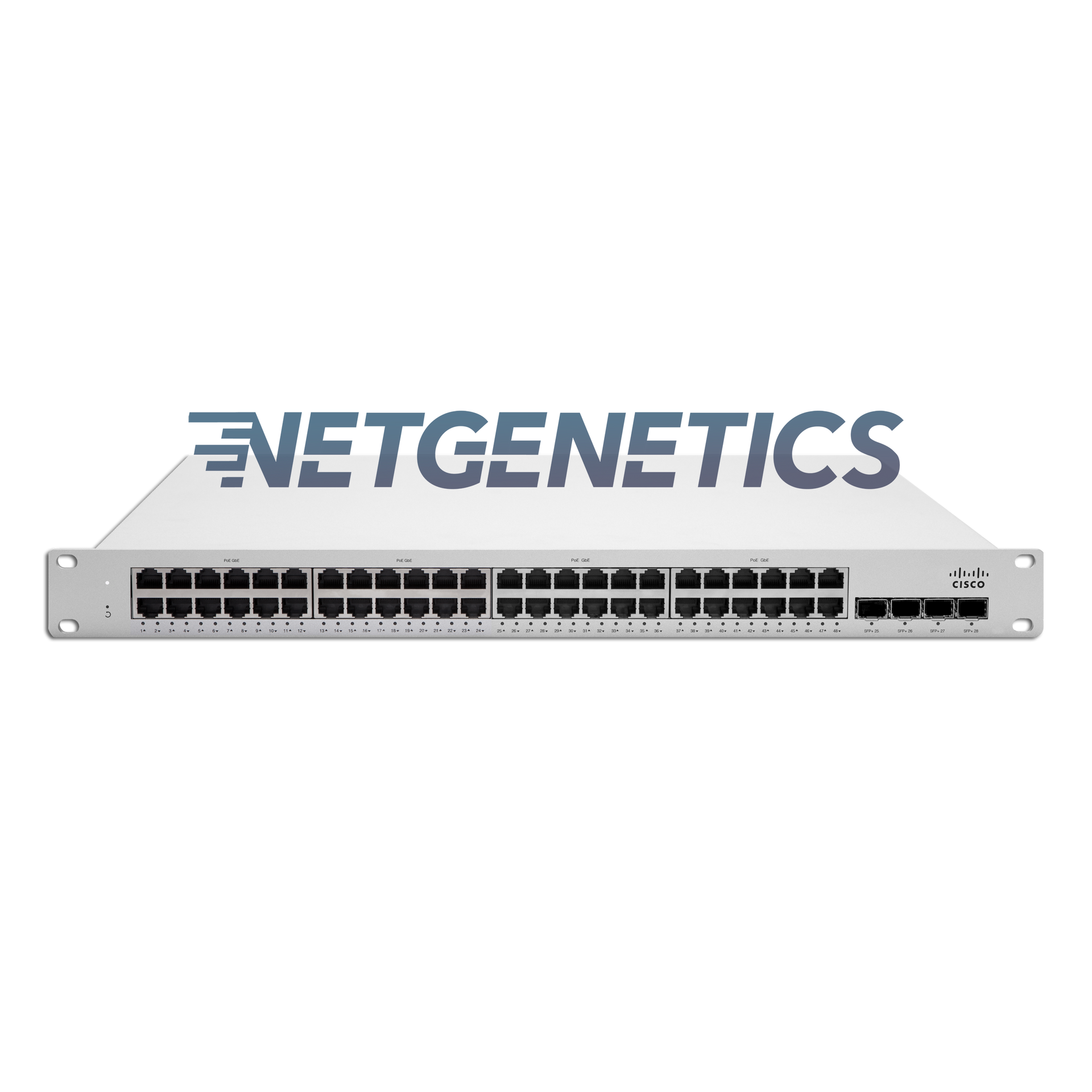 Cisco Meraki MS210-48FP-HW 48-Port 1GbE PoE+ Unclaimed Switch