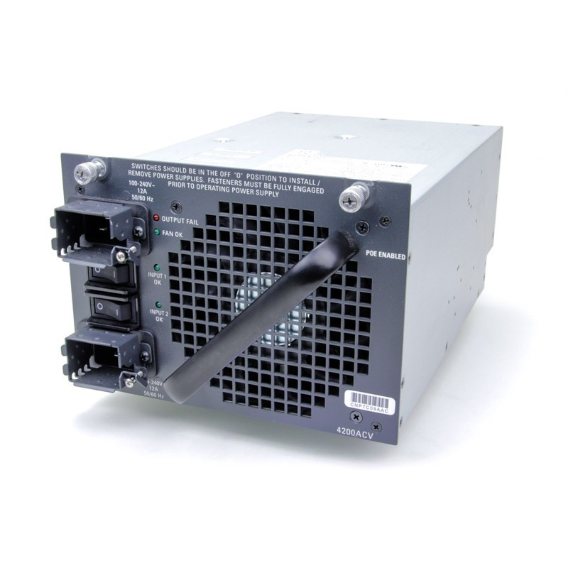 New Cisco PWR-C45-4200ACV PoE Power Supply for the Catalyst 4500E ...