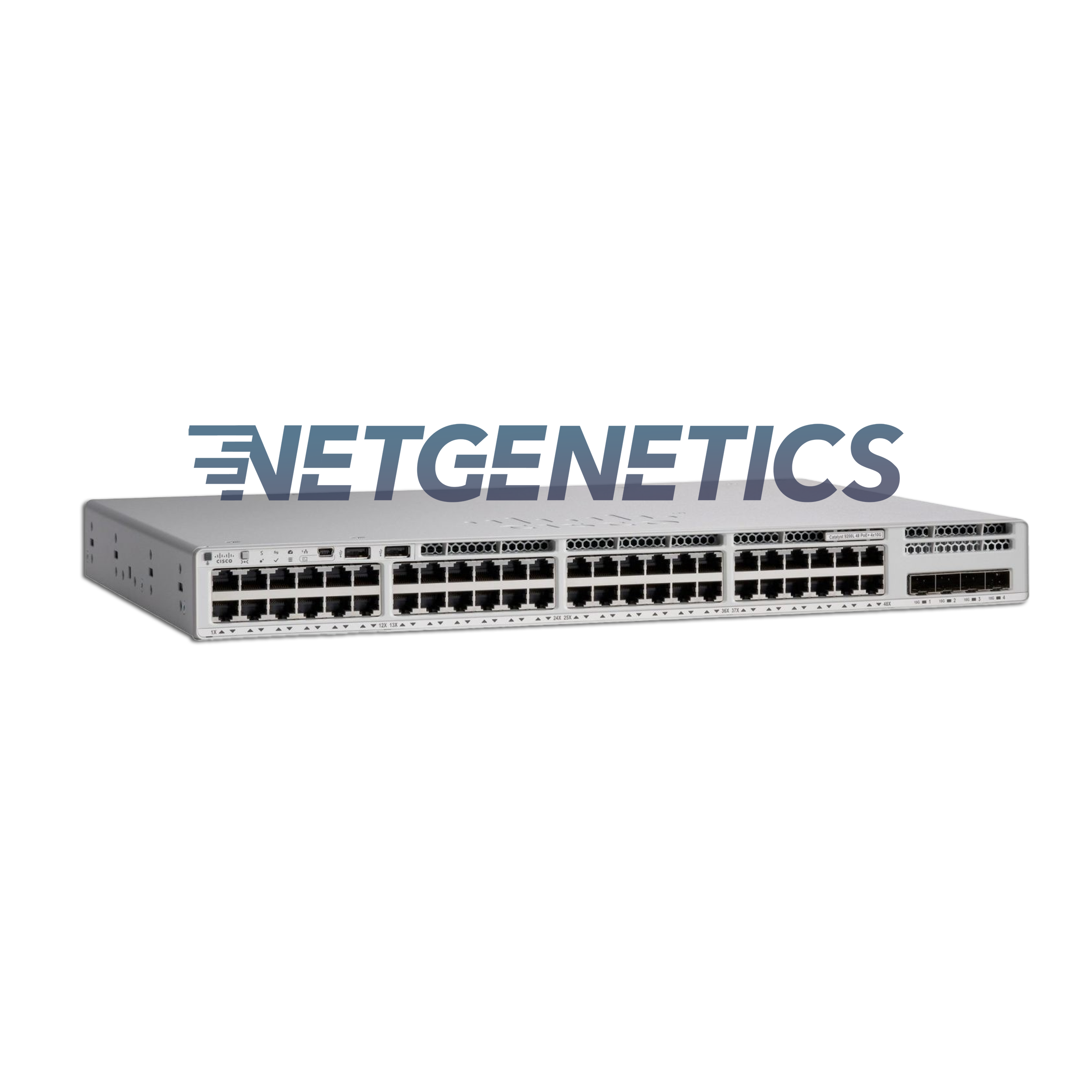Cisco C9200L-48P-4X-E Catalyst 9200L 48x 1GB PoE+ RJ-45 4x 10GB SFP+ Switch