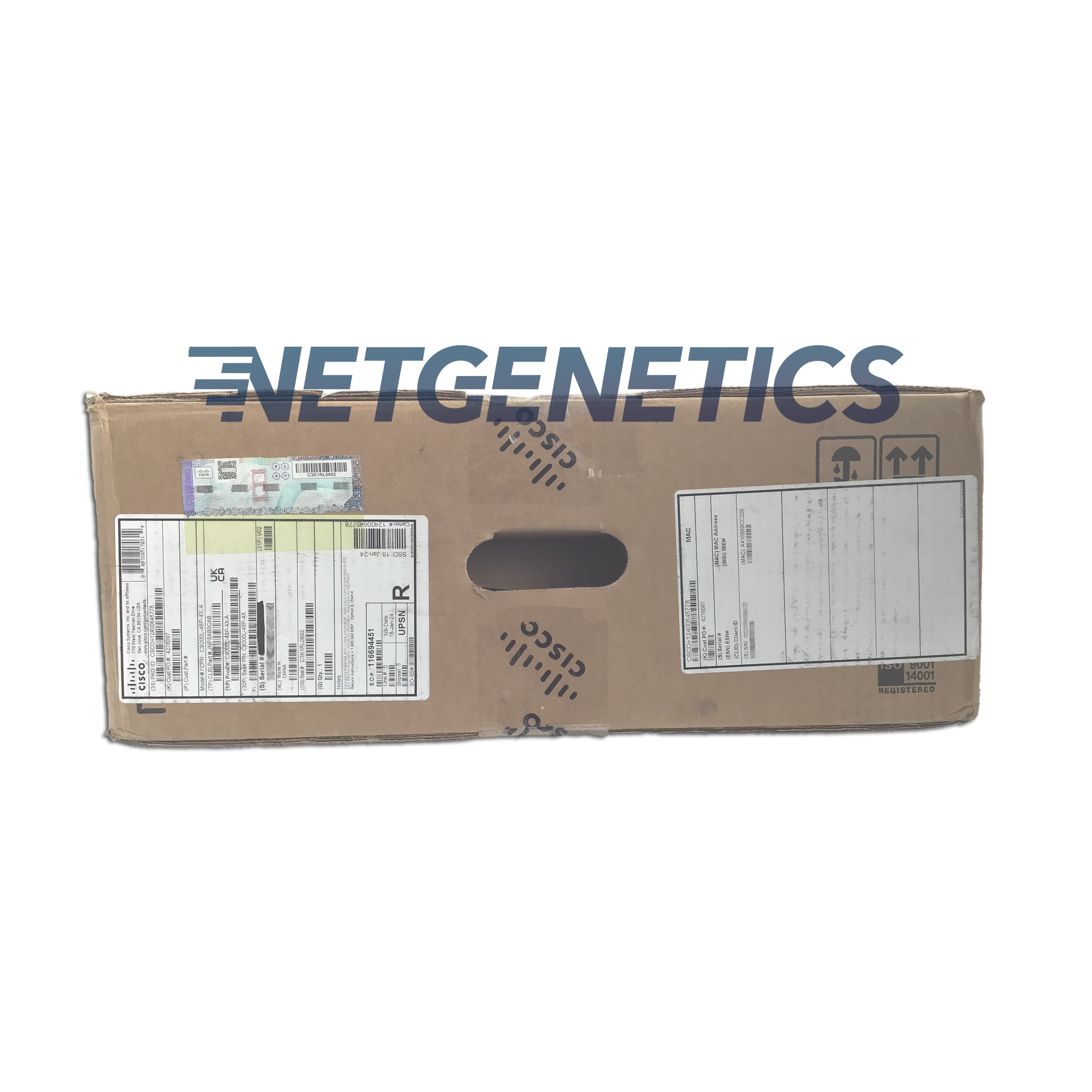 Cisco C9200L-48P-4X-E Catalyst 9200L 48x 1GB PoE+ RJ-45 4x 10GB SFP+ Switch