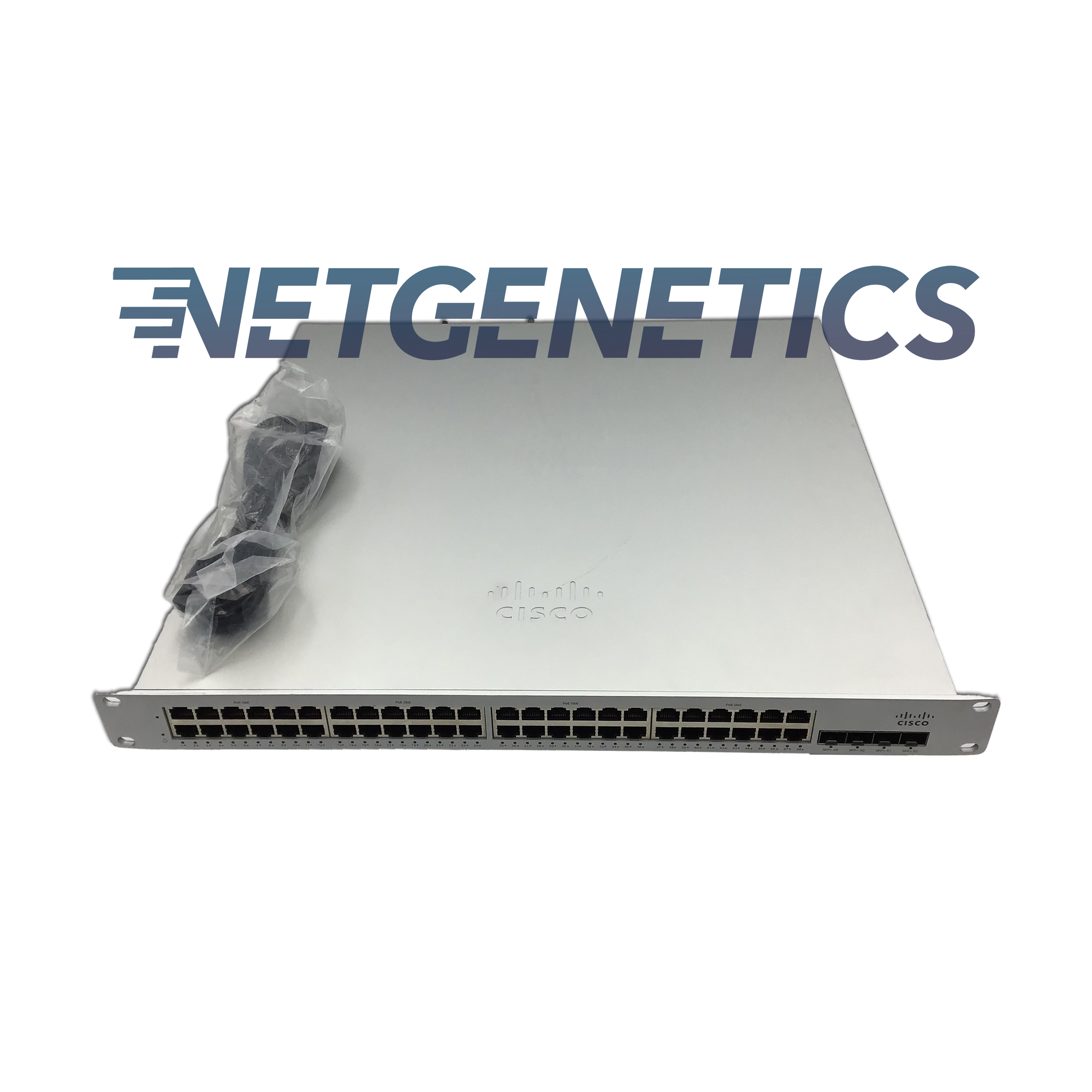 Cisco Meraki MS210-48FP-HW 48-Port 1GbE PoE+ Unclaimed Switch