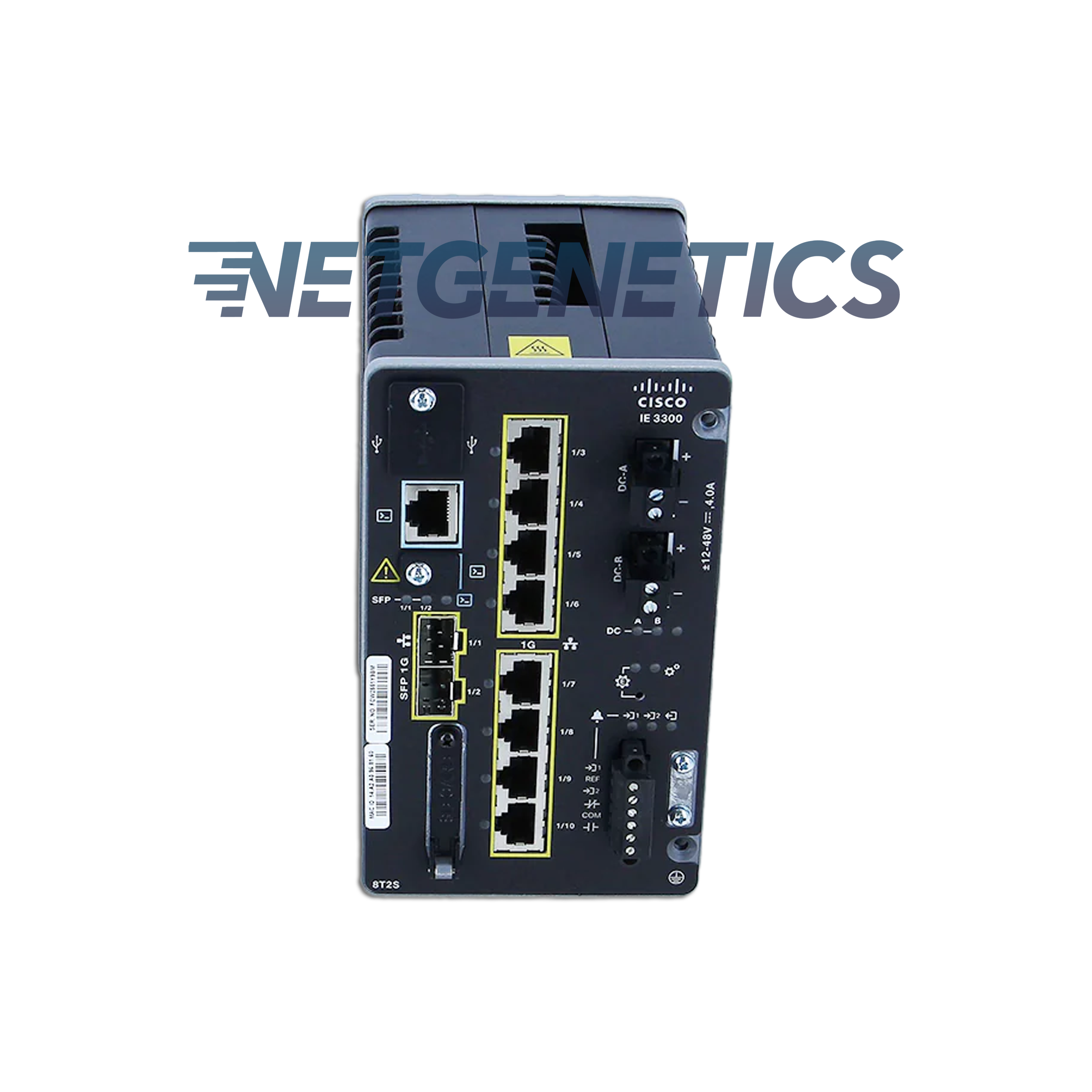 Cisco IE-3300-8P2S-E Catalyst IE3300 with 8 GE PoE+ and 2 GE SFP, Modular