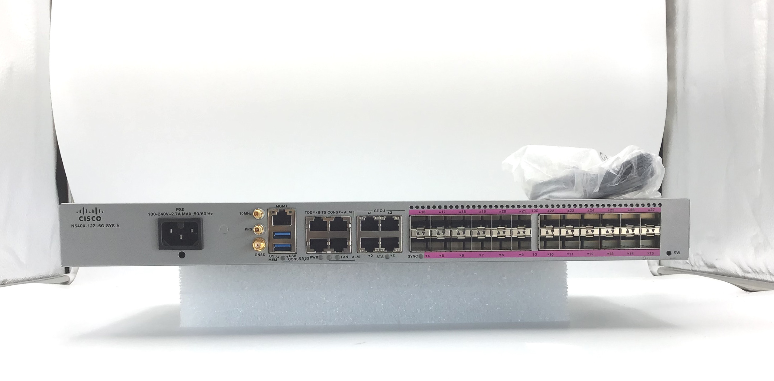 Cisco N540-24Z8Q2C-M 24x1/10GE, 8x10/25GE, 2x100GE- DUAL AC Lifetime ...