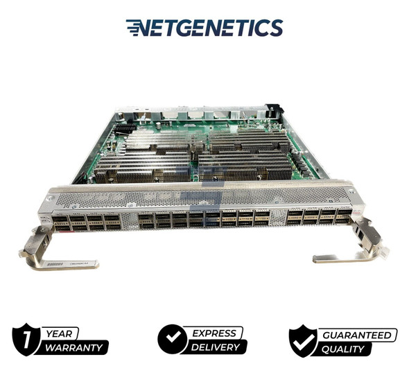 Cisco N9K-X9732C-EX Nexus 9500 Series 32-Port 100GbE QSFP28 Line Card 6q