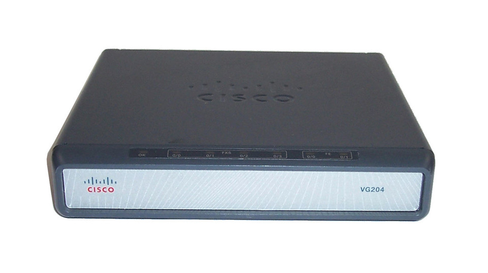 NEW CISCO VG310 MODULAR 24 FXS PORT VOICE OVER IP Analog Voice Gateway