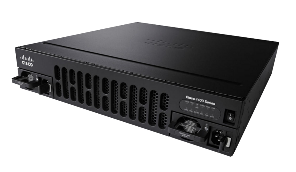 NEW Cisco ISR4451-X/K9 4x 1GB RJ-45 4x SFP 6x Slot (3x NIM 2x SM 1x ISC ...