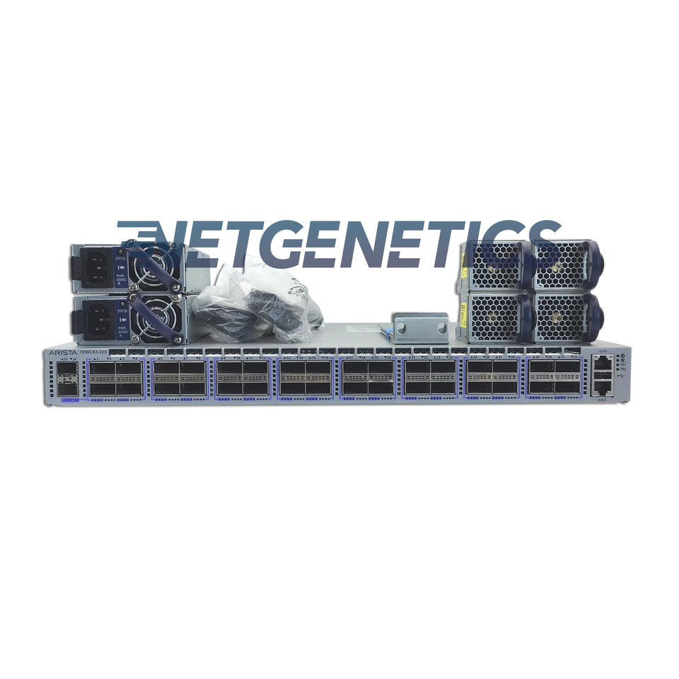 ARISTA DCS-7050CX3-32S-F 32x100GbE QSFP+ & 2xSFP+ switch