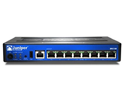 Juniper SRX100H2 SRX Series SRX100 8-Port Fast Ethernet Services Gateway